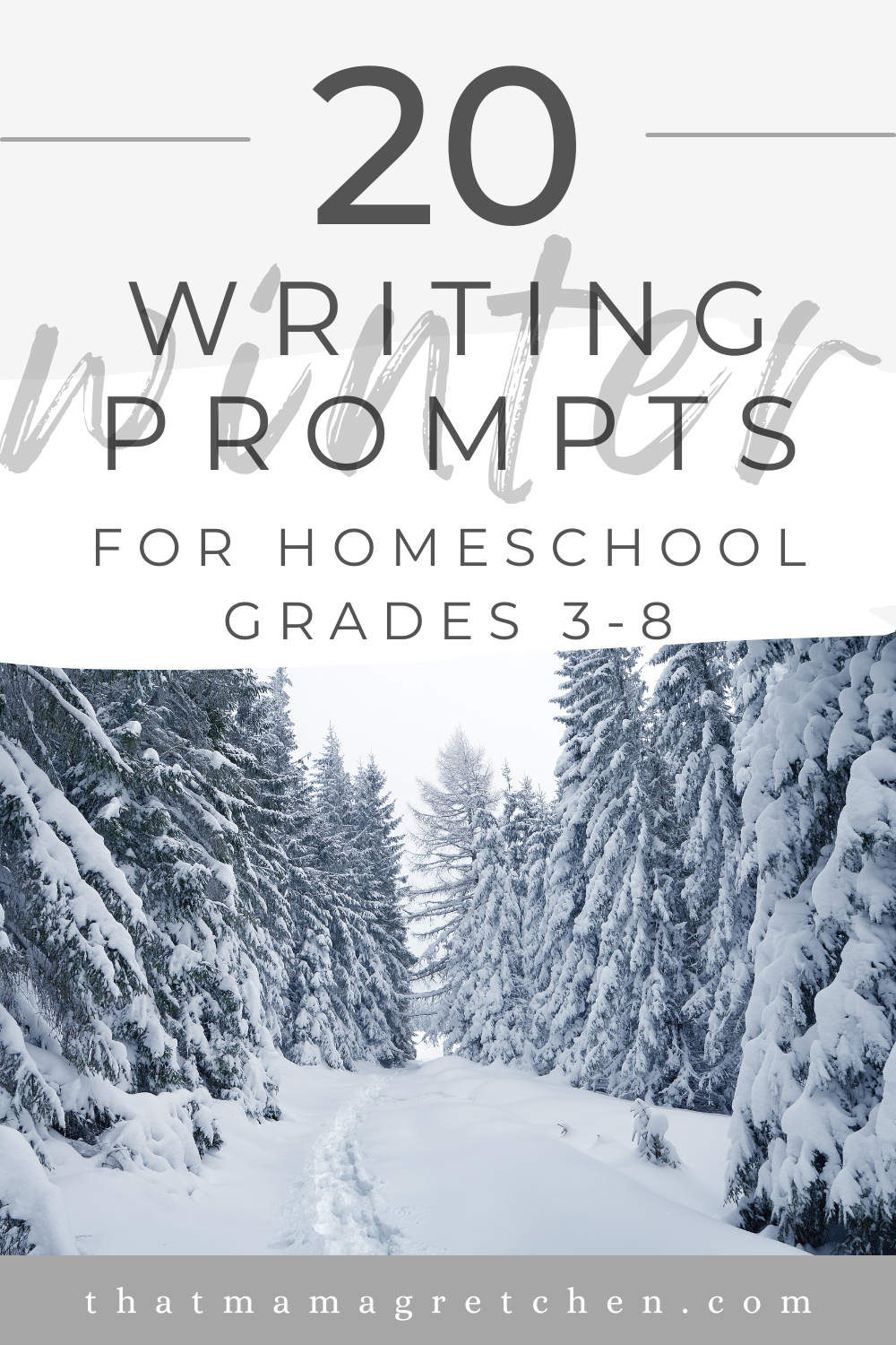 Homeschool Winter Writing Prompts